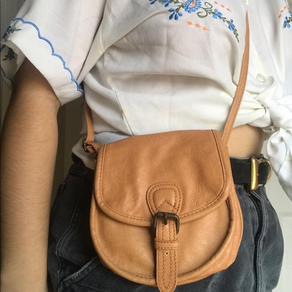 Bags | Tiny Tan Cross Body Bag | Poshmark